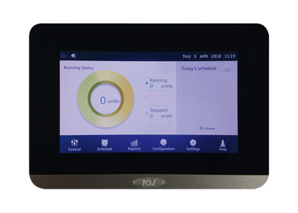 VRF-система MDV Кассетный четырёхпоточный полноразмерный внутренний блок серии V6 (DC-мотор ...